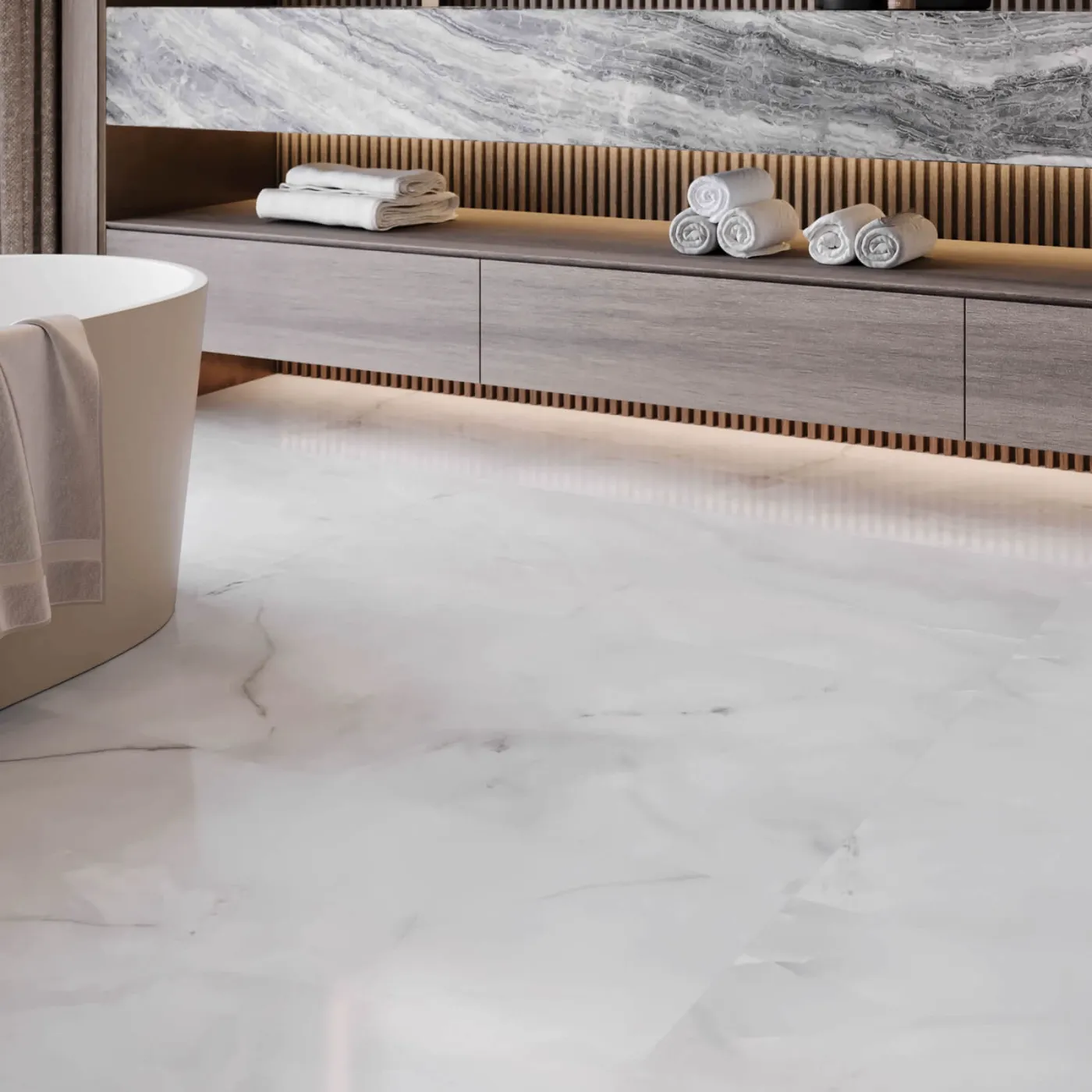 Onyx Nuvolato Matt Porcelain Tile | Ionic Stone