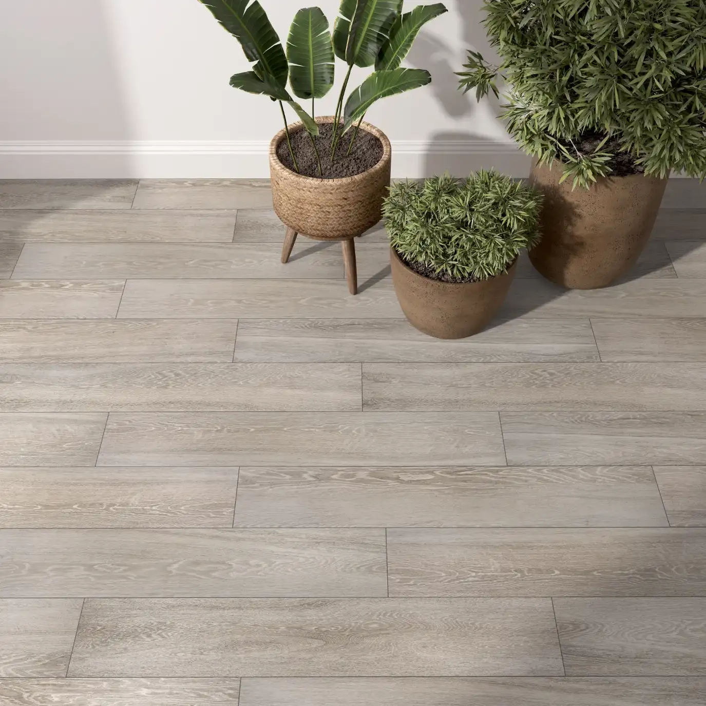 Aspen French Oak Beige Wood Effect Porcelain Tile | Ionic Stone