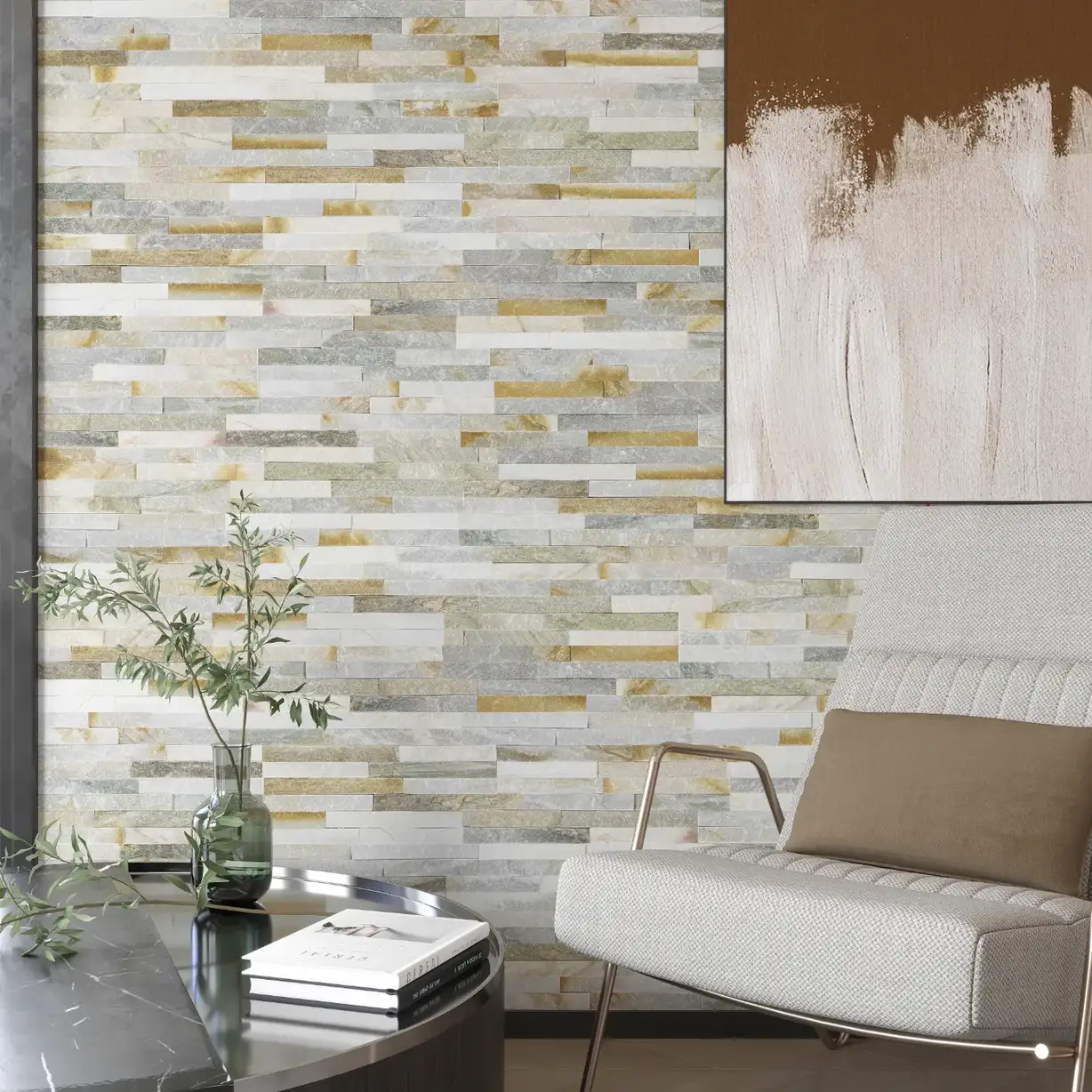 Oyster Slate Riven Tile Split Face | Ionic Stone